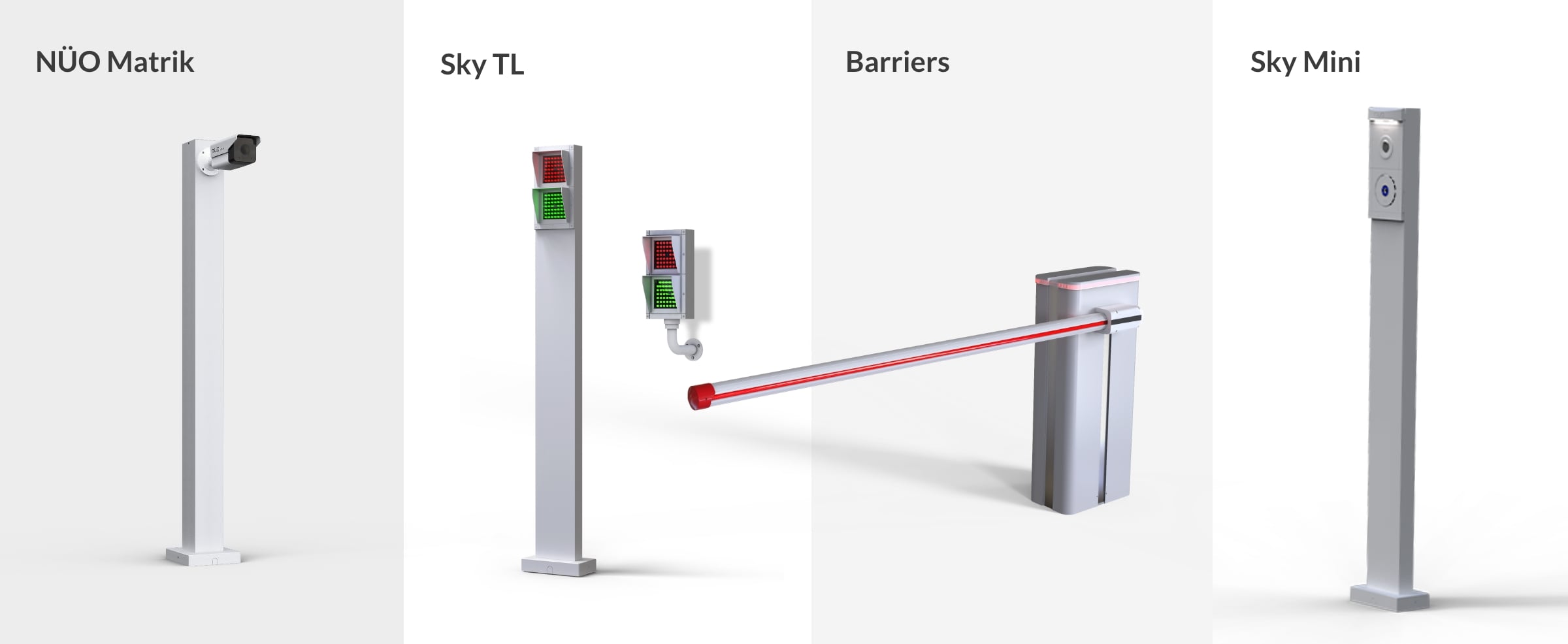 Specific access control for industrial buildings