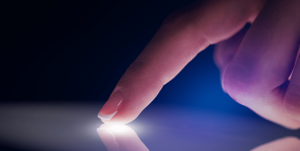 How does a fingerprint reader work?