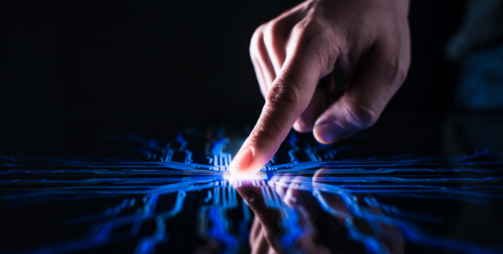 How does a fingerprint reader work?